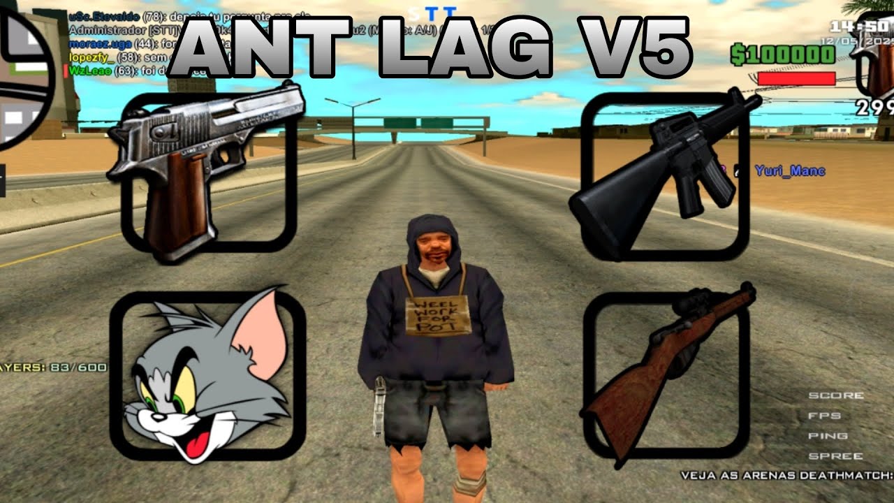 DATA ANT LAG ANT CRASH V5 SAMP LAUNCHER SAMP MOBILE ANDROID - YouTube