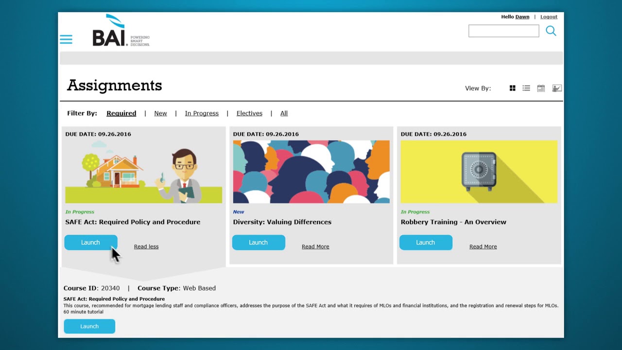 bai lms studentdemo 1 - YouTube
