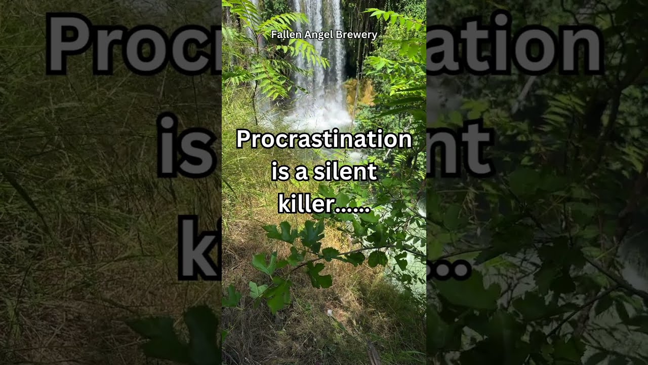 Procrastination Is A Silent Killer YouTube Procrastination Is A Silent Killer YouTube