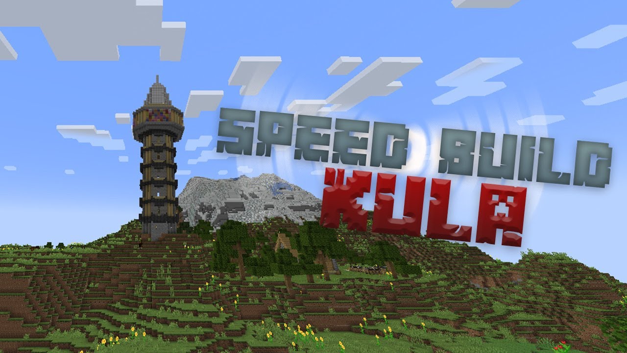 Minecraft SPEED BUILD - Kula u survival modu - YouTube