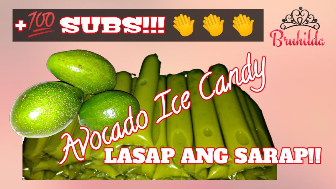 💡RECIPE #06 - AVOCADO ICE CANDY | NEGOSYO RECIPE | STEP BY STEP | +100 ...