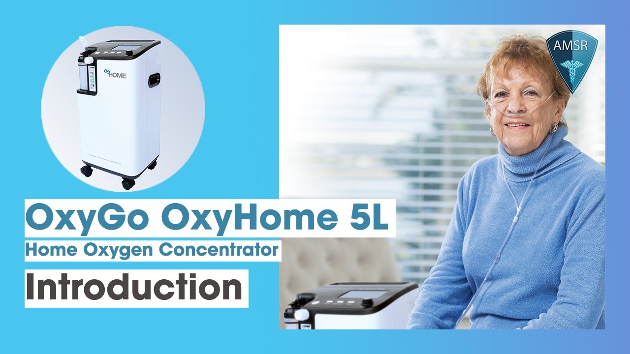 Introduction to the OxyHome 5L Oxygen Concentrator - YouTube