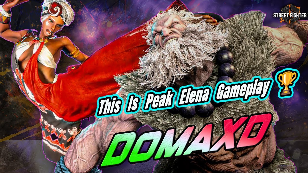 SF6 🔥 DomaXD Elena Pro-Level Destruction 👑🎮 Street Fighter 66High-Level ...