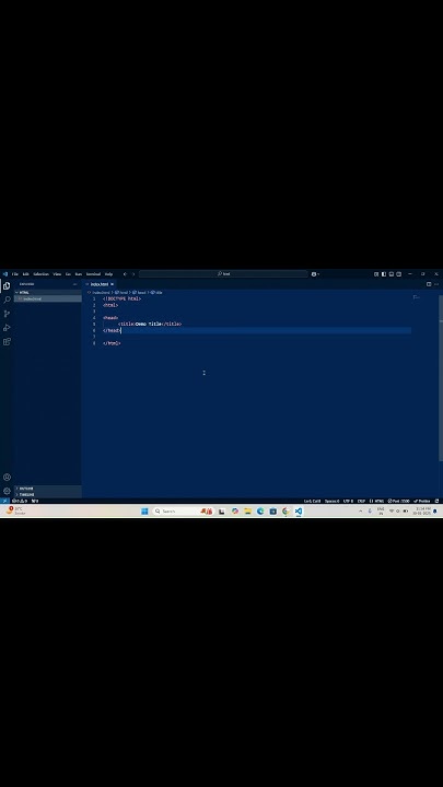 🚀 What is HTML? | Simple HTML Code Explained in 60 Seconds! 🔥 - YouTube