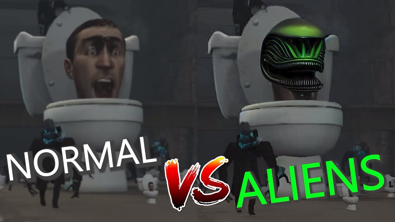 Skibidi Toilets VS Aliens Skibidi Toilets - YouTube