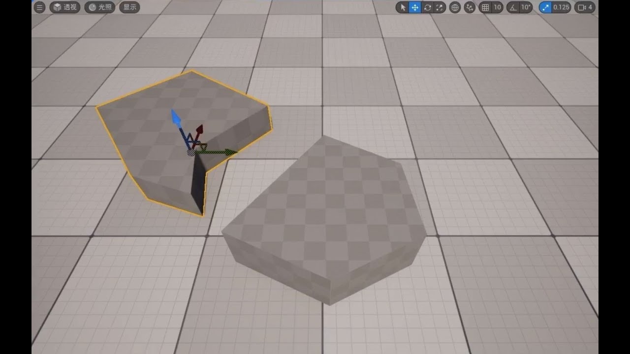 UE5 Modeling 02: 擠出工具 Poly & Path Extrude （繁中字幕) - YouTube