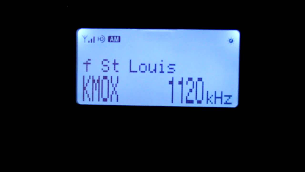 KMOX St. Louis (AM 1120) with temporary HD-Radio lock - YouTube