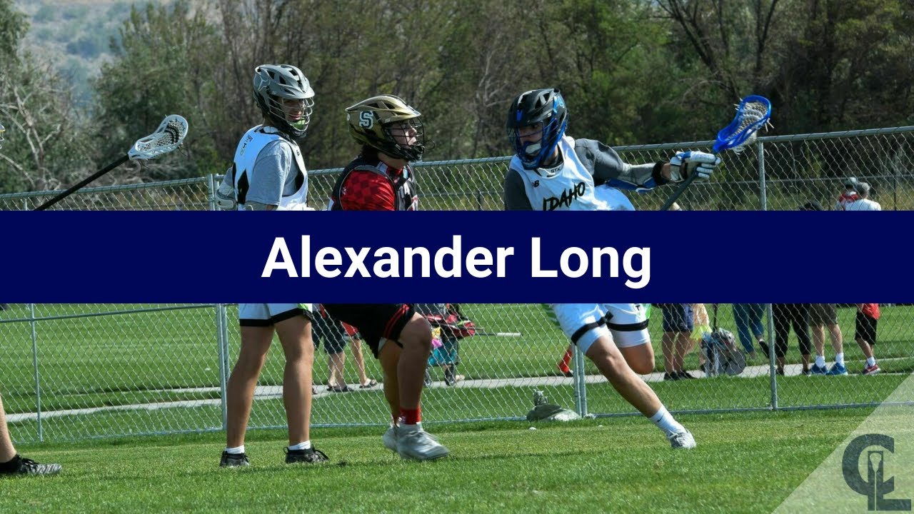 Alexander Long Lacrosse Highlights | ID 2023 | Att - YouTube