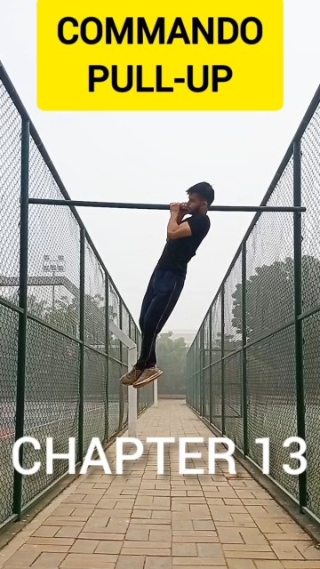 Commando PULL-UP💀 #calisthenics #calisthenicsworkout #viralshorts# ...