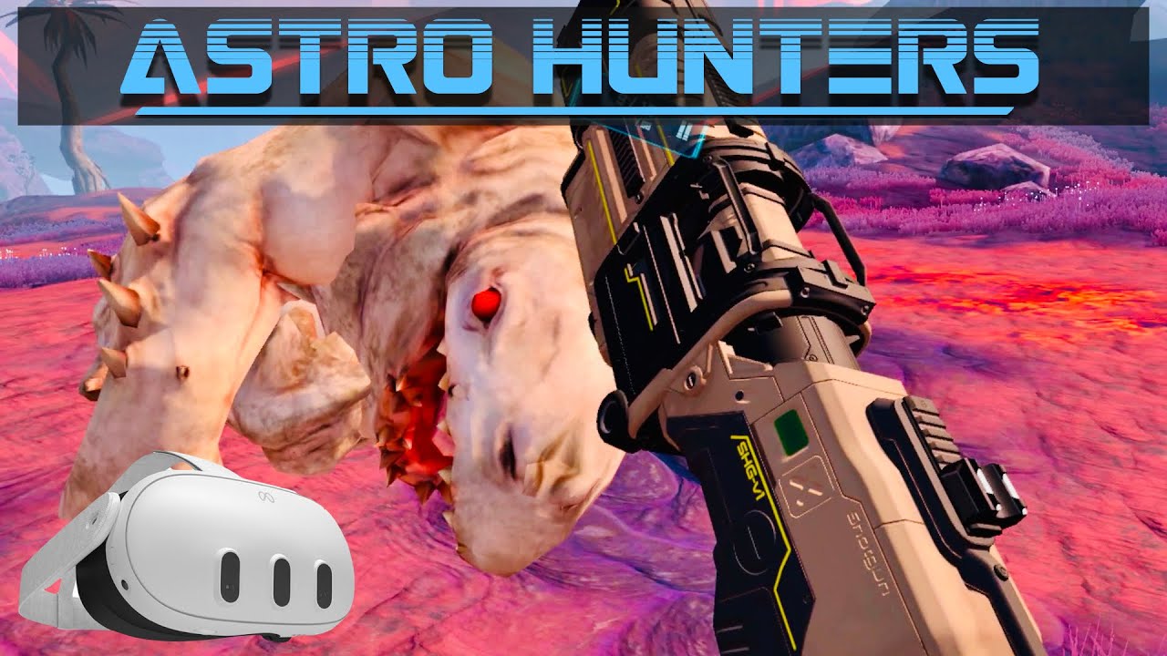 ASTRO HUNTERS : Successful mission to the surface. PART 2. META QUEST 3 ...