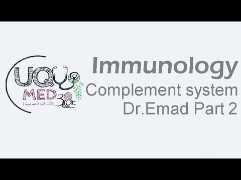 Immunology - Complement system - Dr.Emad - Part 2 - YouTube