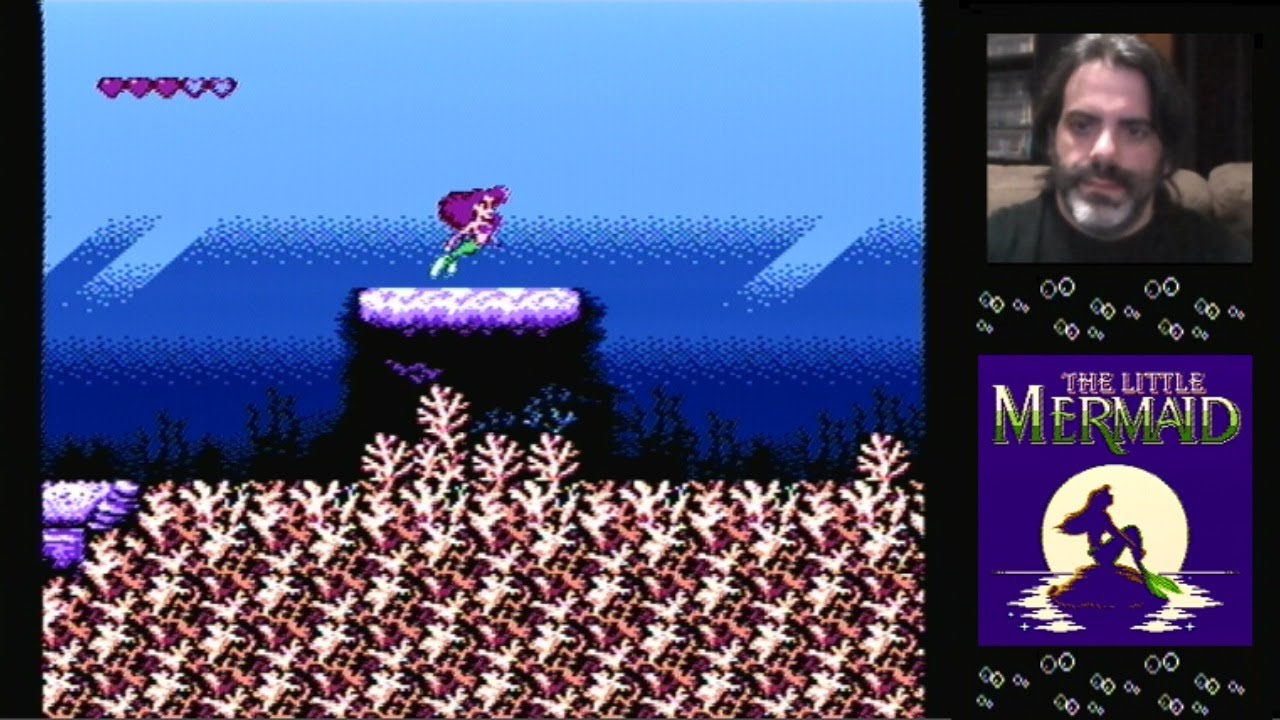 The Little Mermaid (NES) LiveStream - YouTube