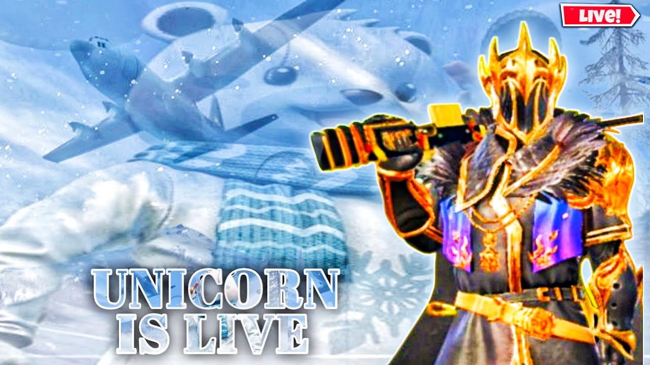 UNICORN IS LIVE | BGMI LIVE | UNICORN GAMING - YouTube