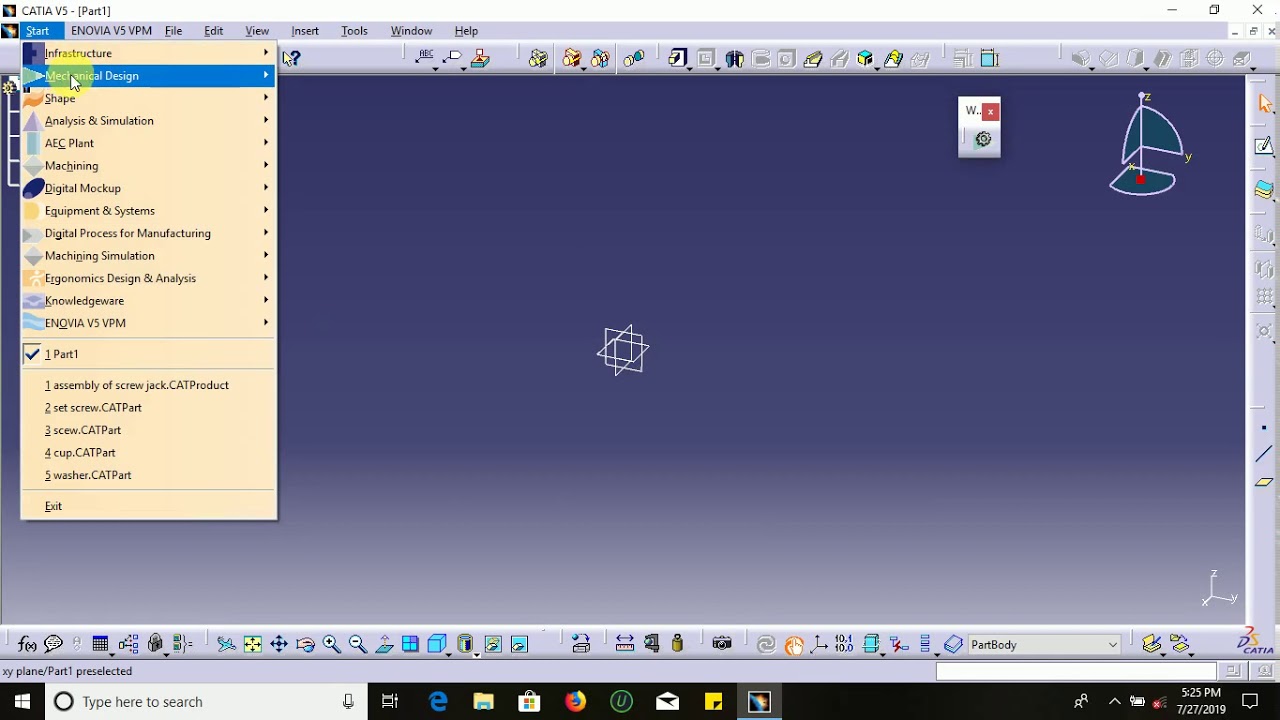 Unfold surface object in CATIA - YouTube