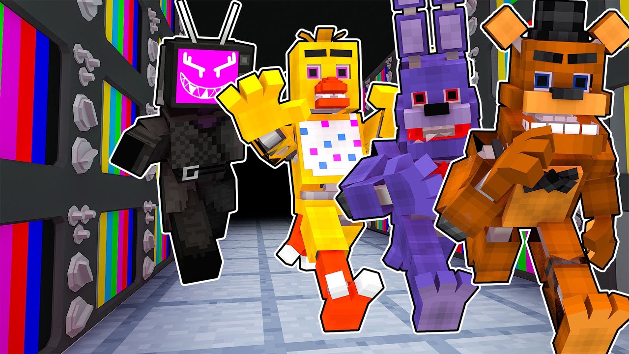 ANIMATRONICS CONHECERAM a TV WOMAN - YouTube