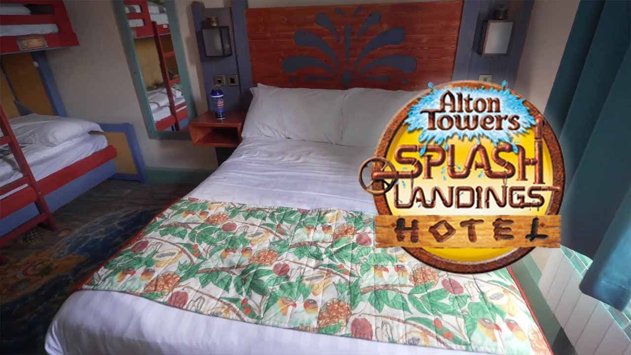 Splash Landings Hotel Room Tour - YouTube