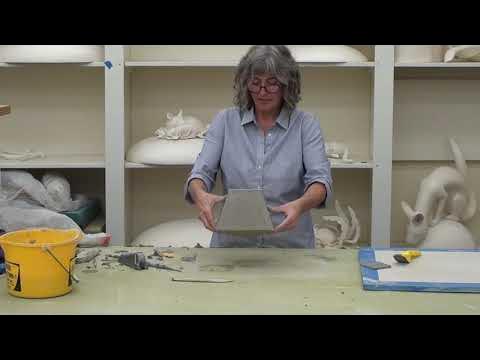 How to Slab Build Geometric Shapes with Clay: Part 2 - YouTube