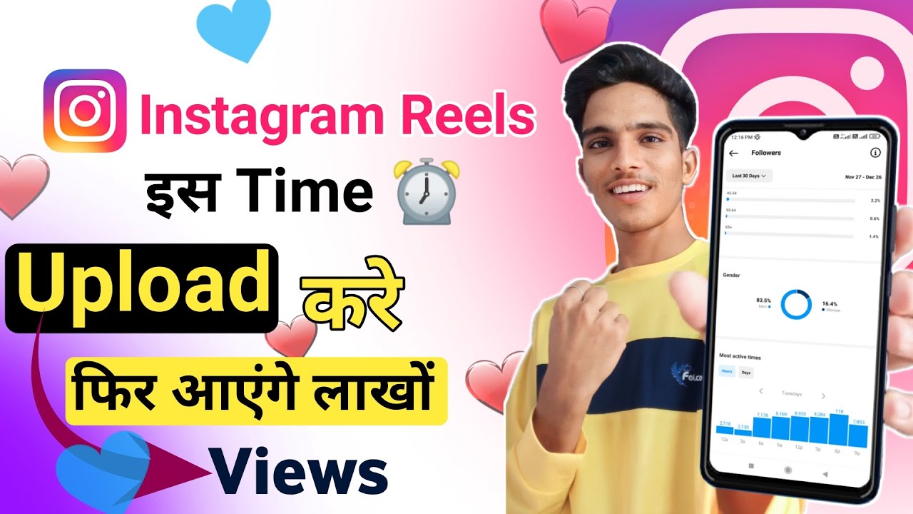 Instagram Reels Upload Karne Ka Sahi Time | Best Time For Reels Upload | Reels Viral Trick - YouTube