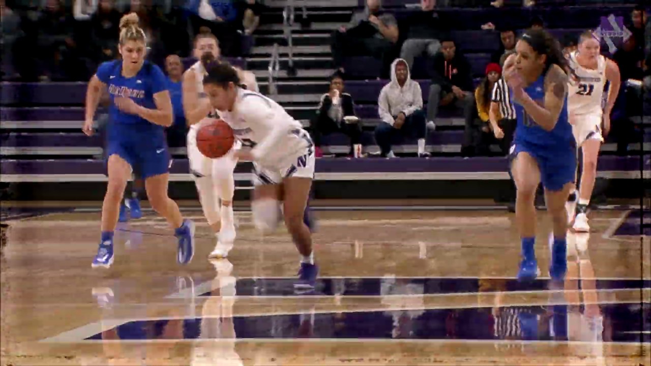 Women's Basketball - V. Burton | B1G Defensive Player of the Year - YouTube