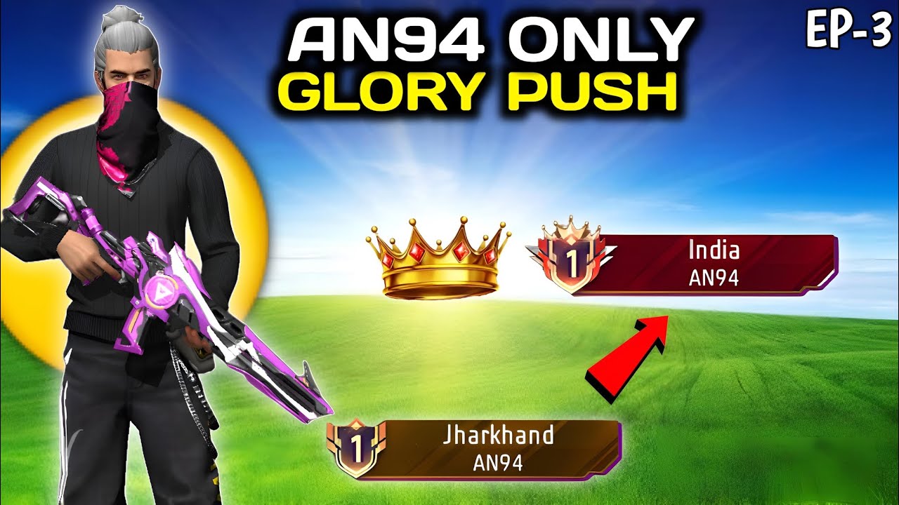 Pushing Top 1 Title in AN94 | Solo BR Renk Weapon Glory Push in Season 40 || EP-3 @Rakus118 ...