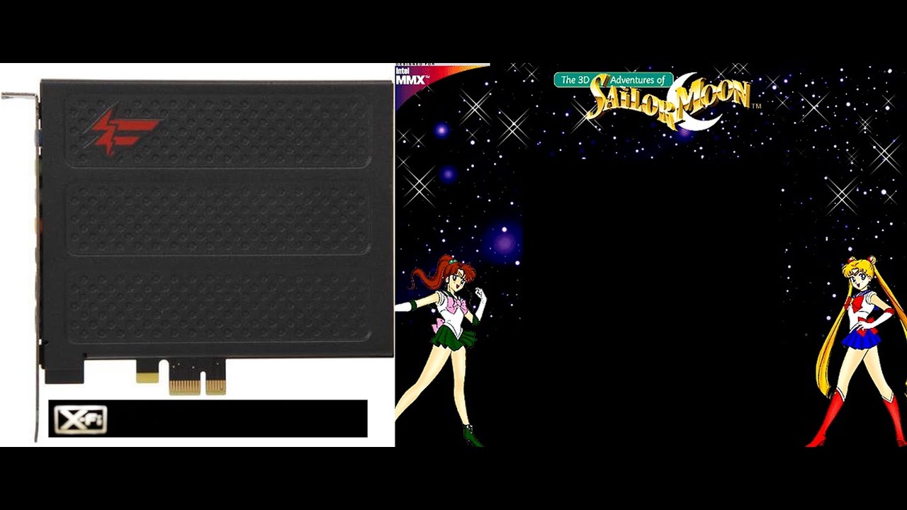 The 3D Adventures of Sailor Moon Midi [Creative X-Fi Titanium] - YouTube