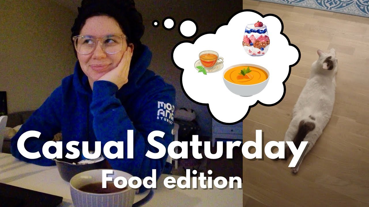 WHAT I EAT IN A DAY AS A VEGETARIAN l casual Saturday, weekend food ...