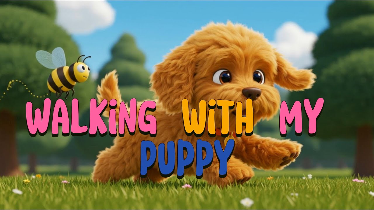 🐶Fun Walk with My Puppy – Cute Puppy Adventure in the Park! # ...