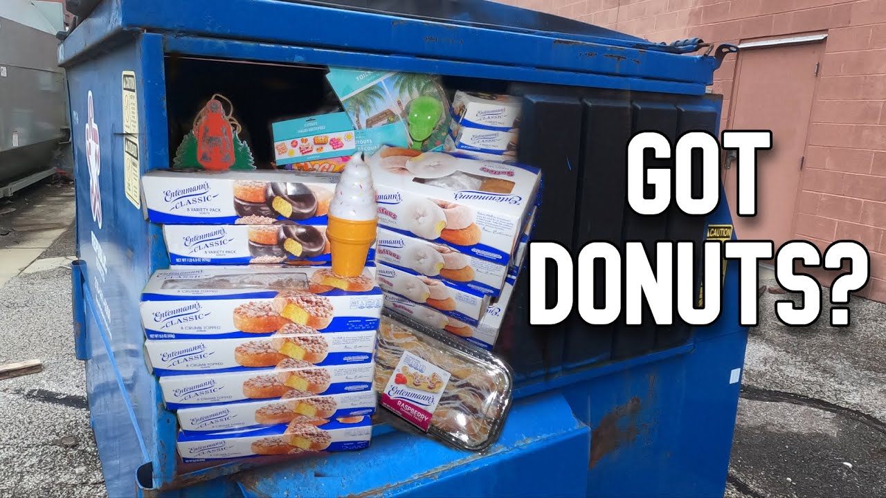 Dumpster Diving- Donuts, Party City Superscore, Flea Market + The ...