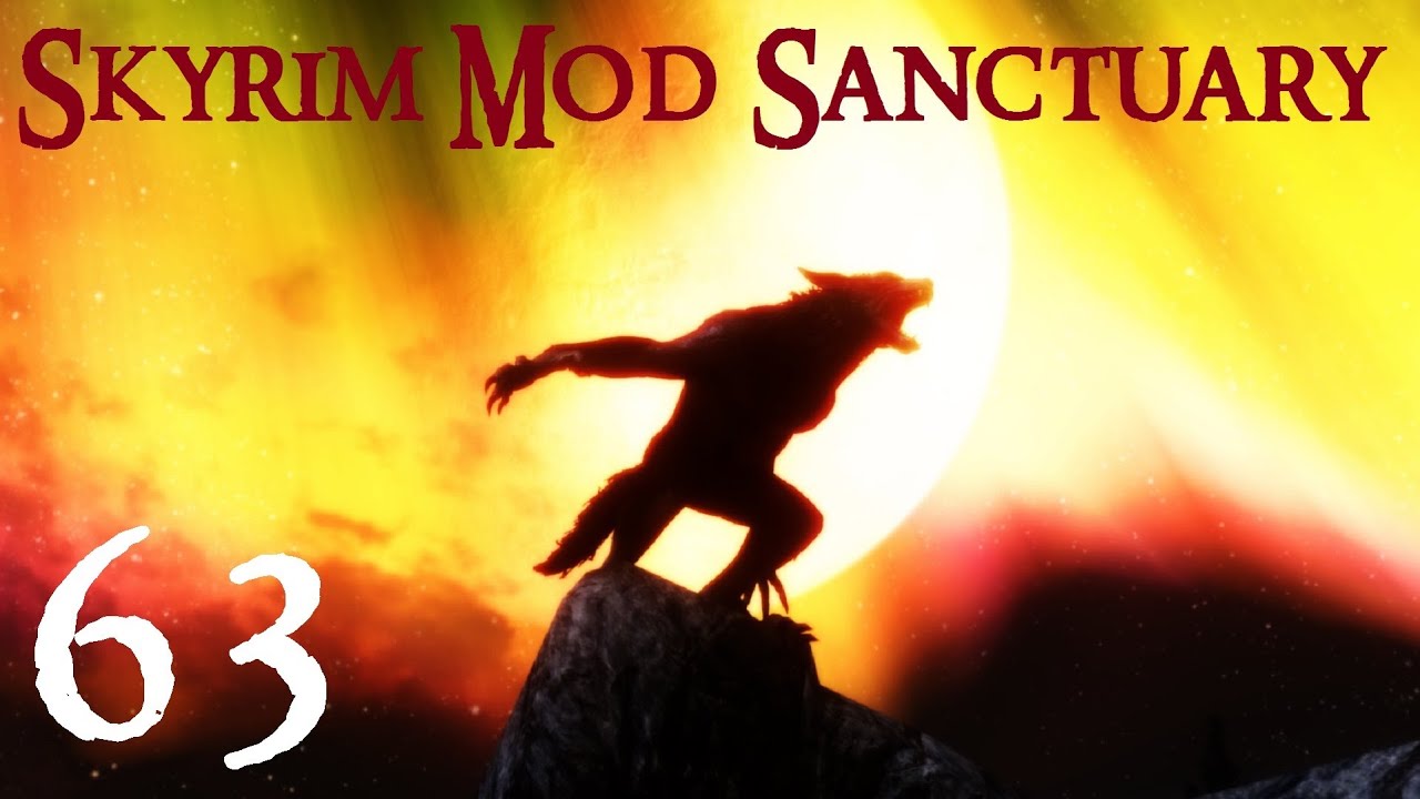 Skyrim Mod Sanctuary 63 : Werewolves 2 - YouTube