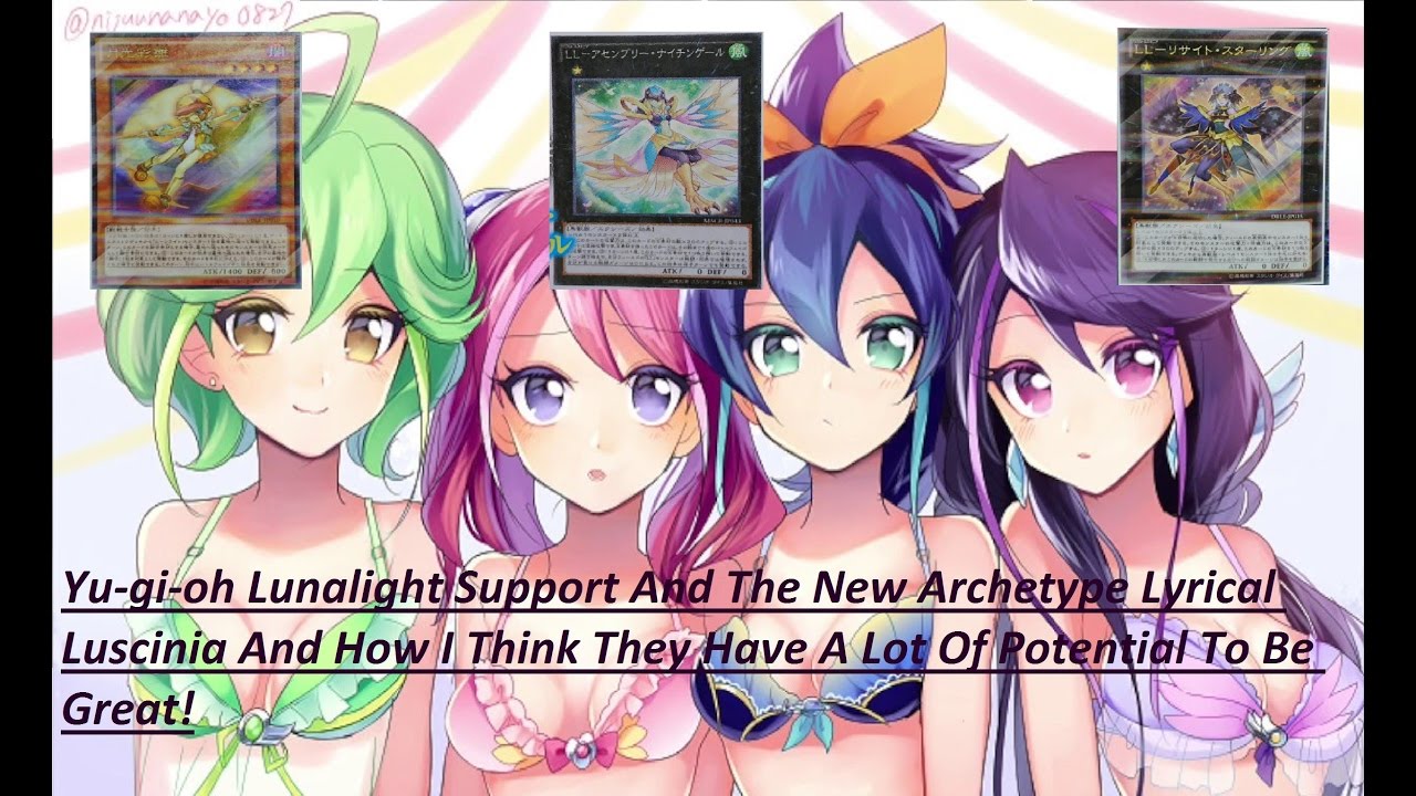 Yu-gi-oh Card Review: New Archetype Lyrical Luscinia And Lunalight ...