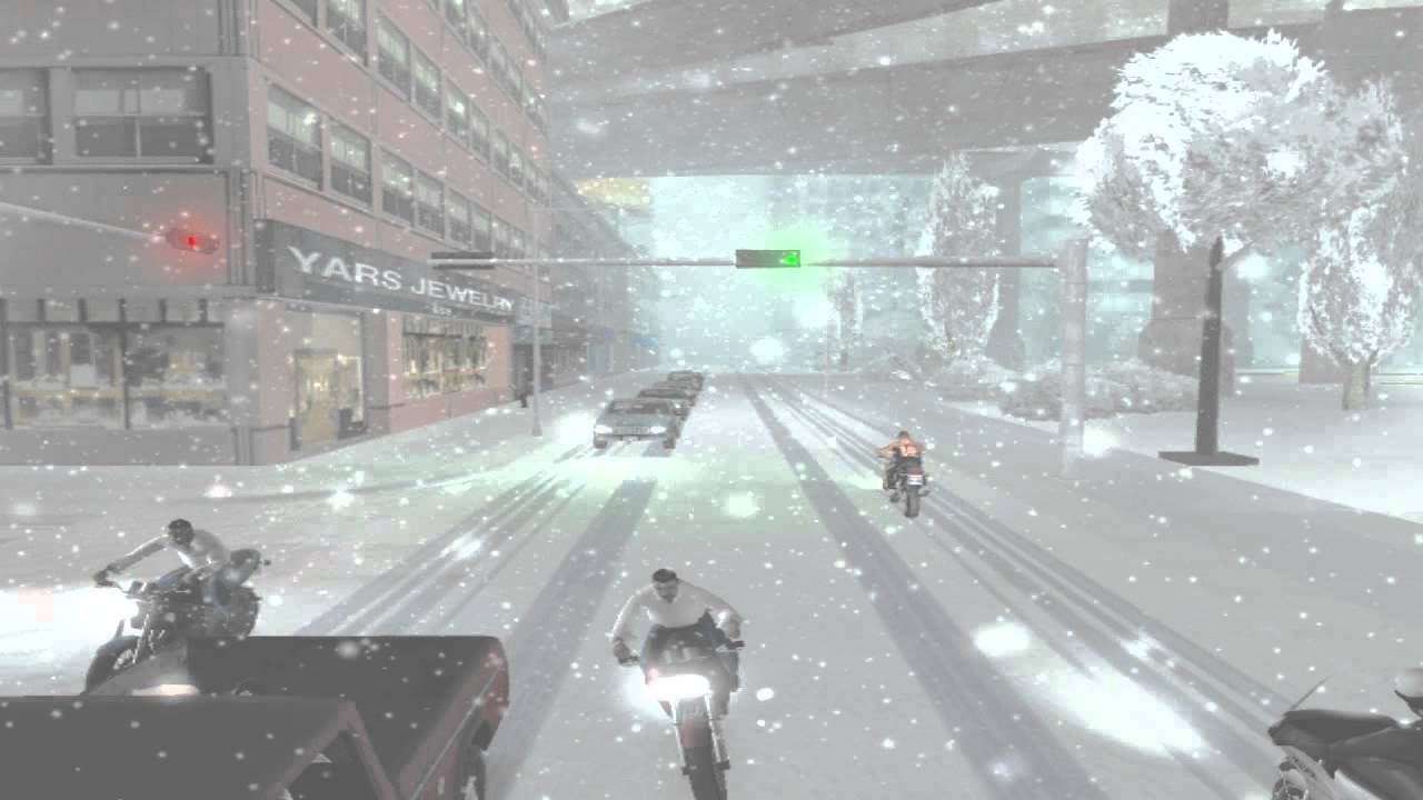 Snow and Snow Particles mod |GTA SA|SAMP;Single Player(Only Snow) - YouTube