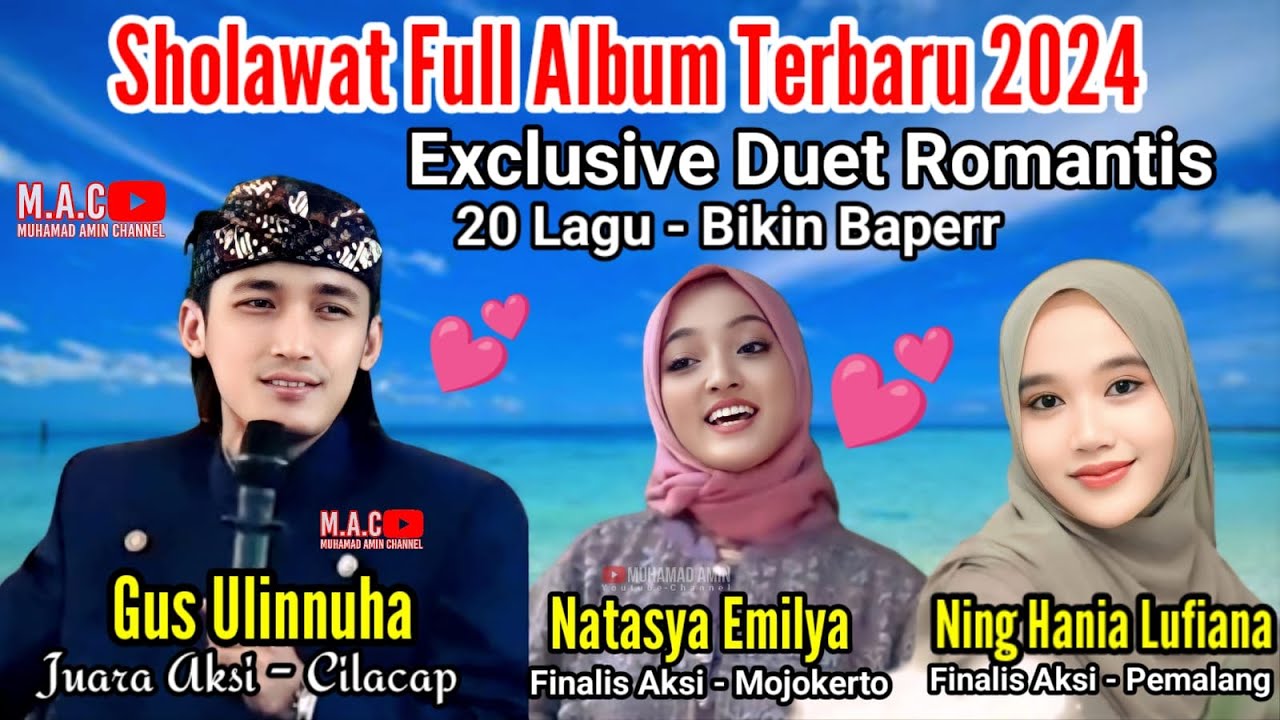 Sholawat Ganteng Spesial Duet Romantis Full 2 Jam || Gus Ulin Nuha Ft ...