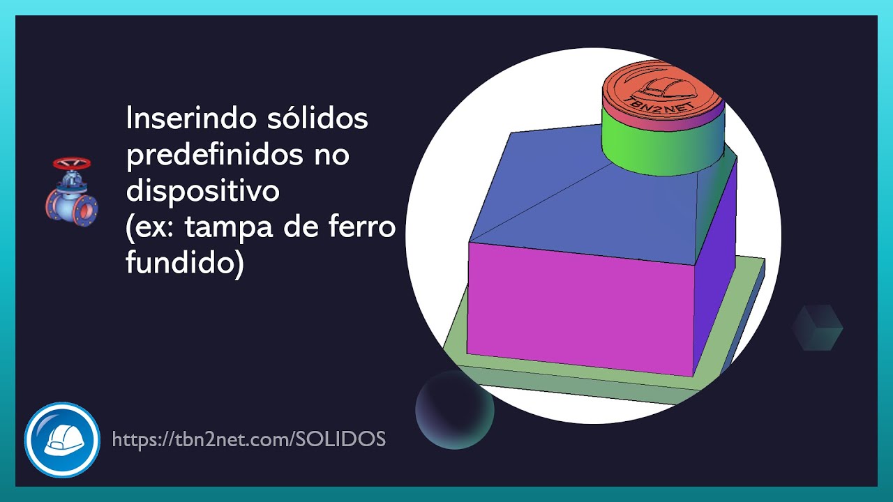 Inserindo sólido predefinido no dispositivo do SOLIDOS - YouTube