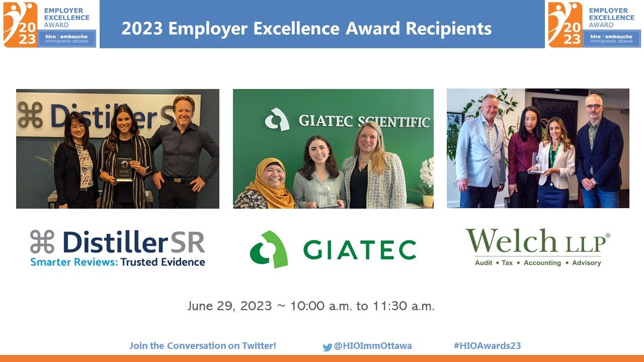 2023 Employer Excellence Award Presentation - YouTube