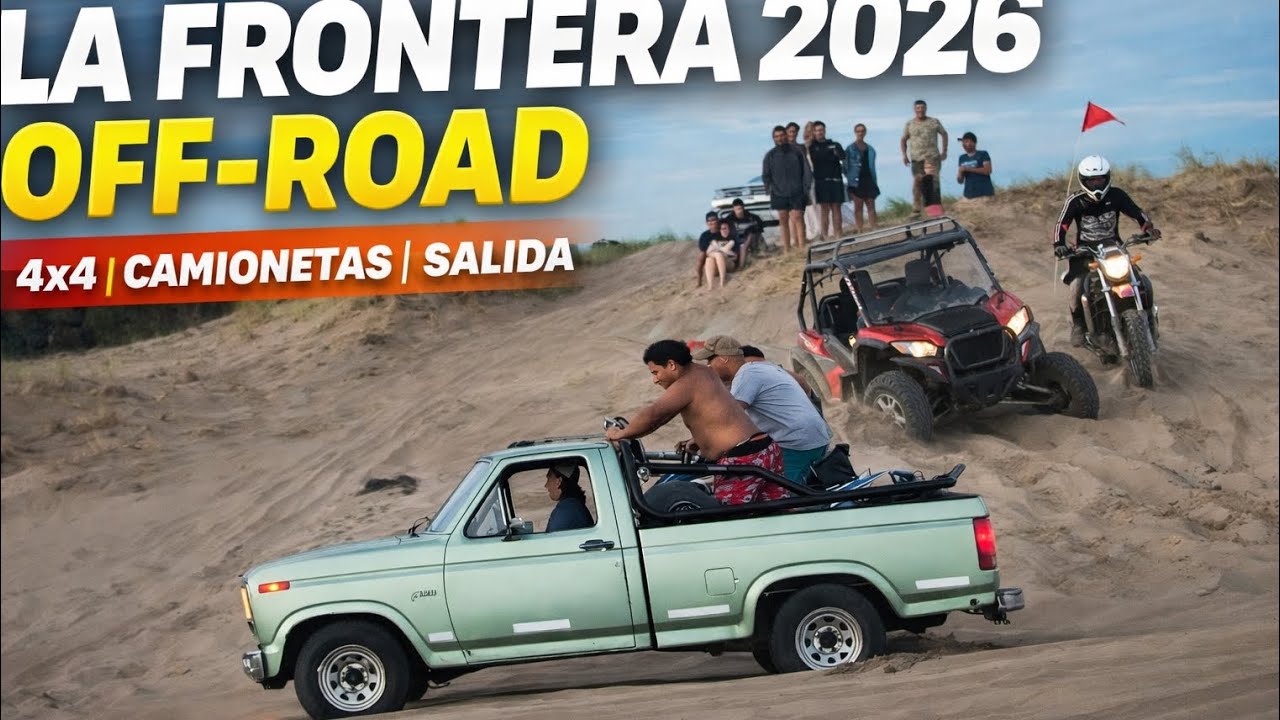 La Frontera Pinamar 2026 | Off-Road en los Médanos 4x4, UTV y Motos ...