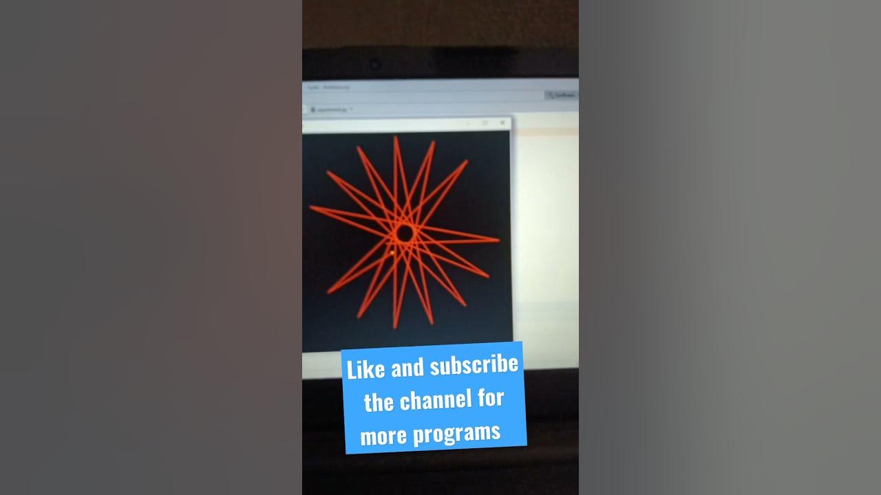 Draw Sunflower 🌻 Using Python Turtle Python Programming Tutorials Code Problem Youtube