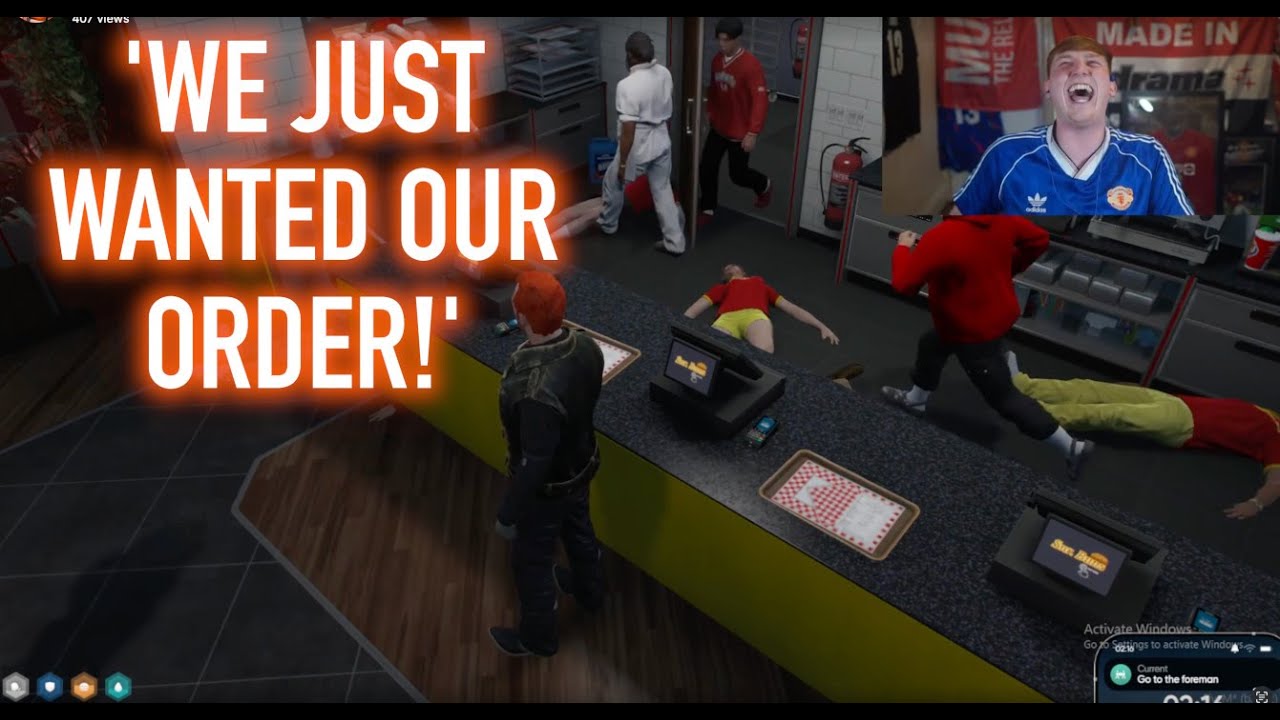 DOUGLAS (Angry ginge) K'OS James Randall and hell lets loose! - YouTube