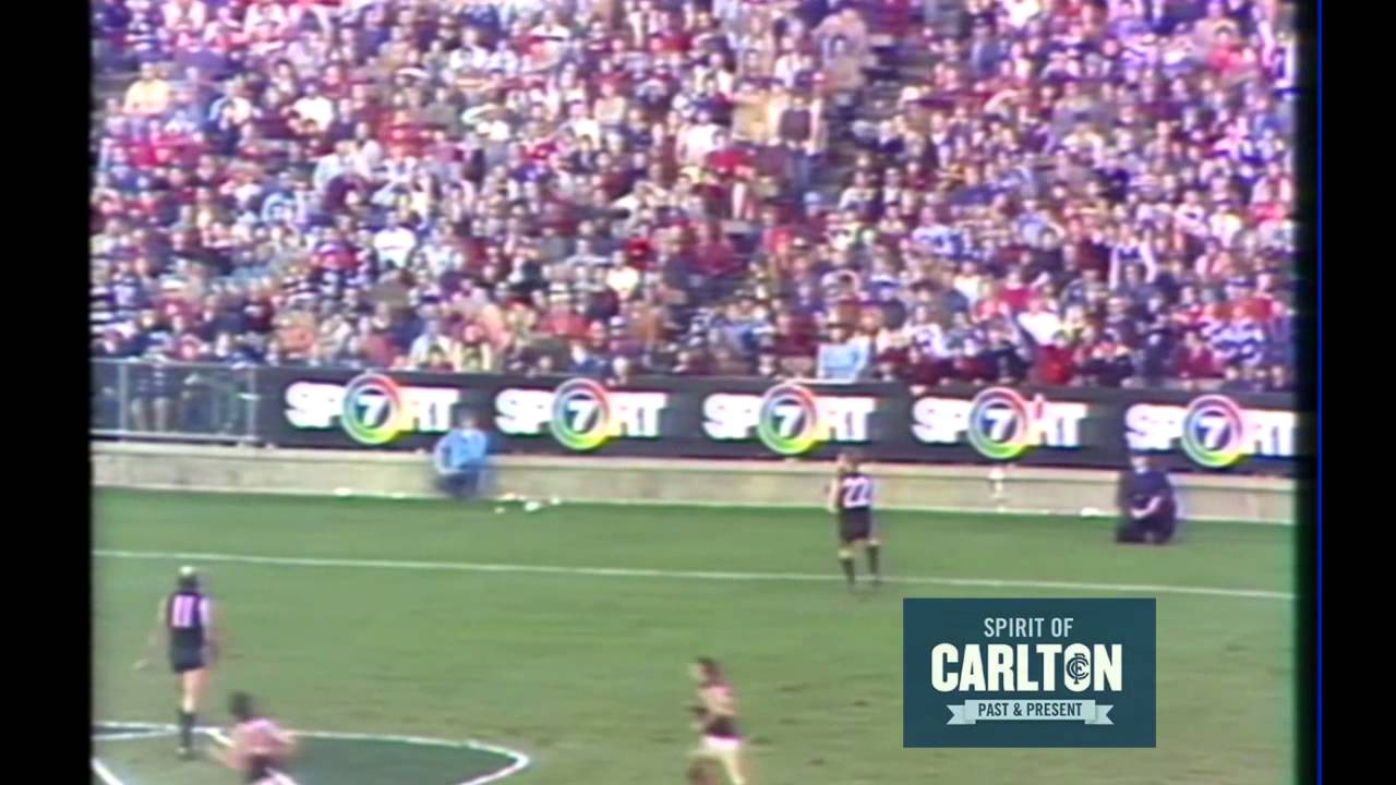 Robbert Klomp 1983 - Carlton Football Club Past Player - YouTube