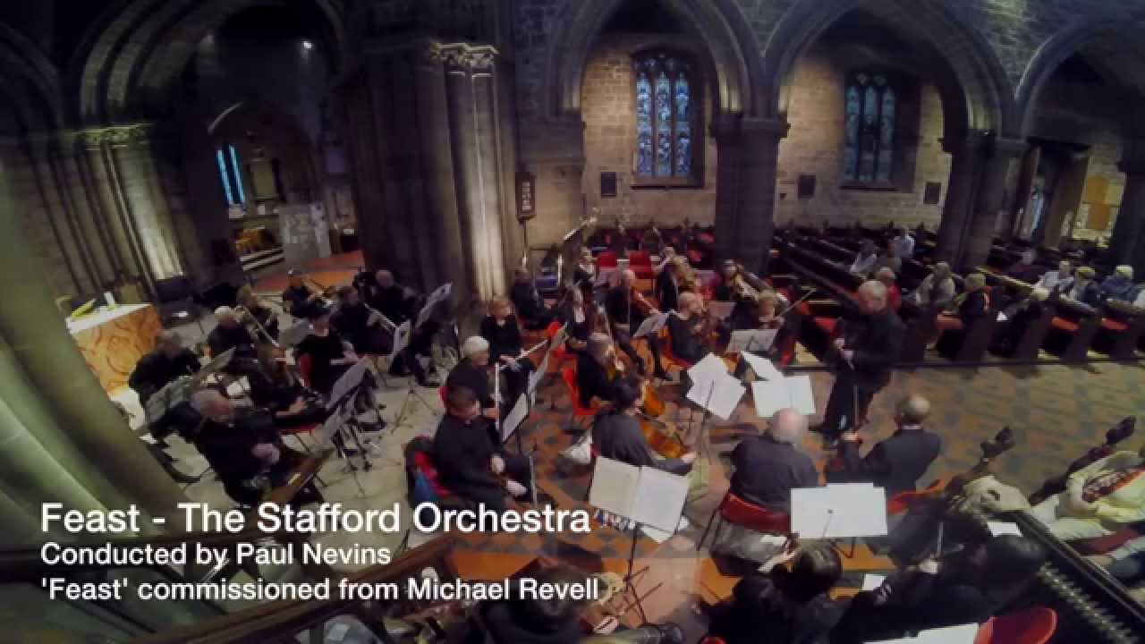 The Stafford Orchestra perform Feast by Michael Revell - YouTube