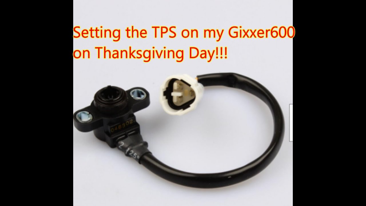How to set TPS GSXR600 - YouTube