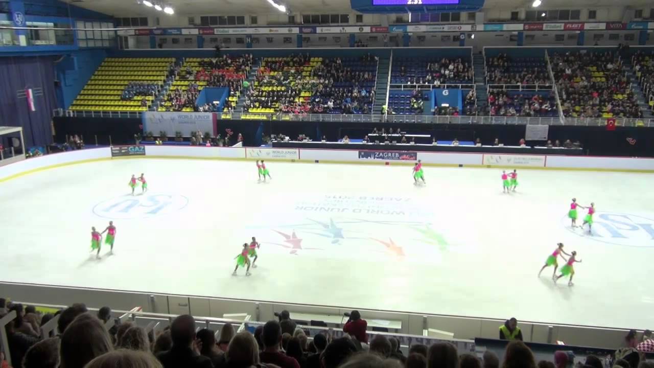 WJSSC 2015 Zagreb - Team Icicles Junior - Great Britain - Free Skating ...