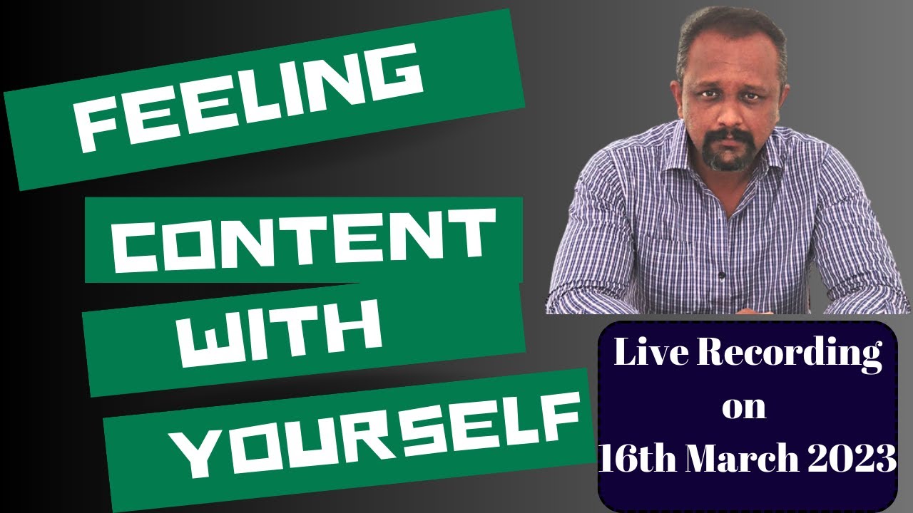 Feeling Content with yourself | Contentment Feeling Manufacturing in ...
