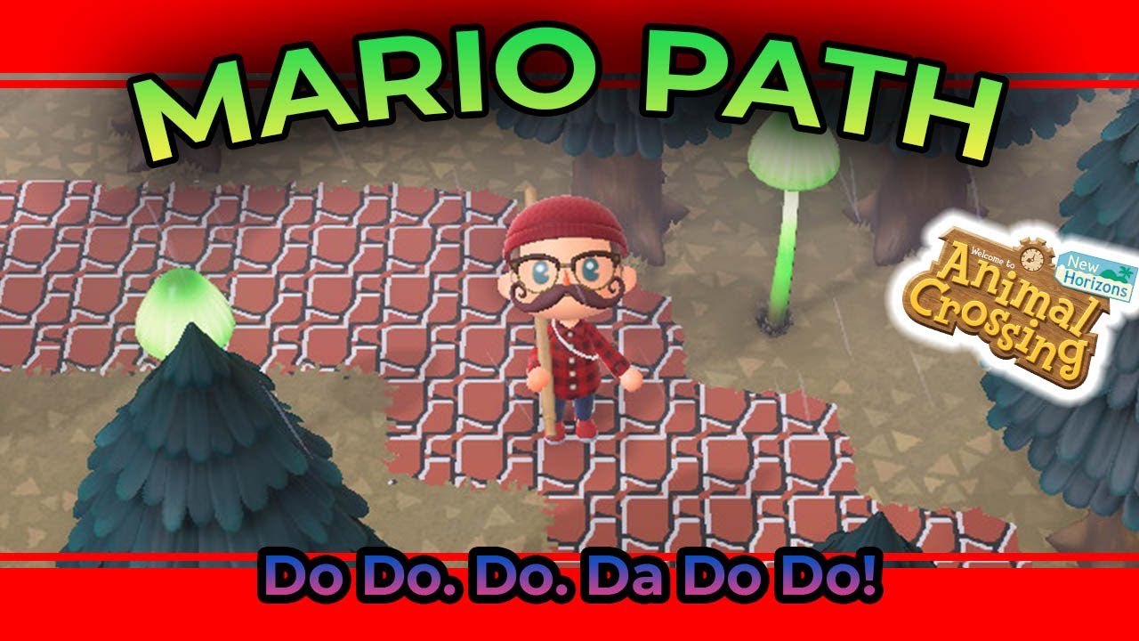 Mario Path in Animal Crossing New Horizons #shorts - YouTube