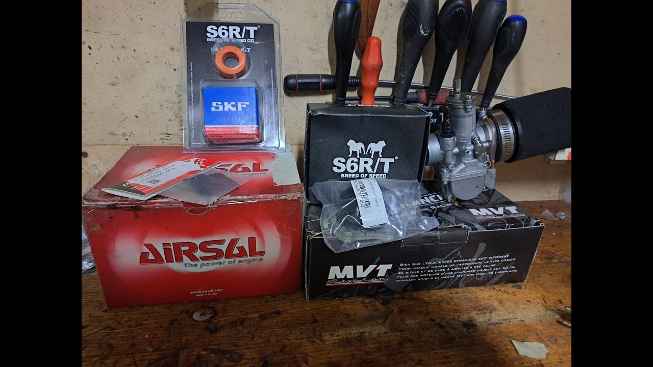 80cc engine build - YouTube