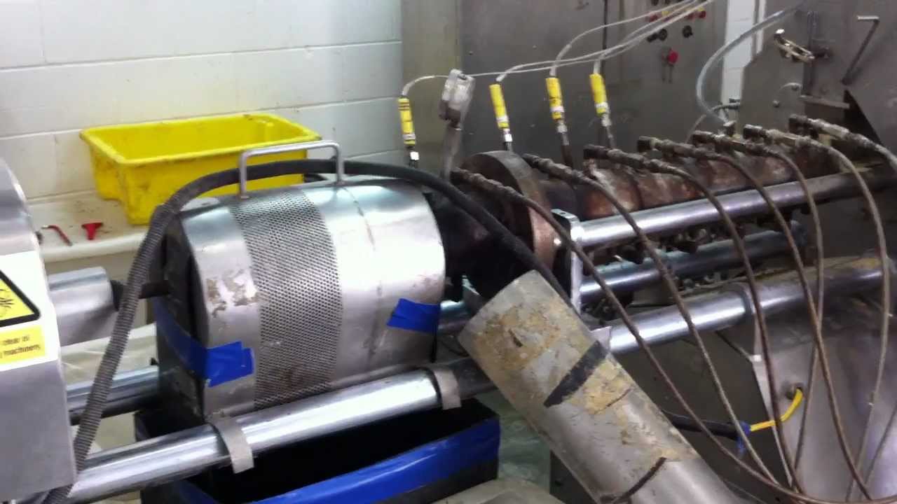 Extruded Abalone Feed Manufacture - YouTube