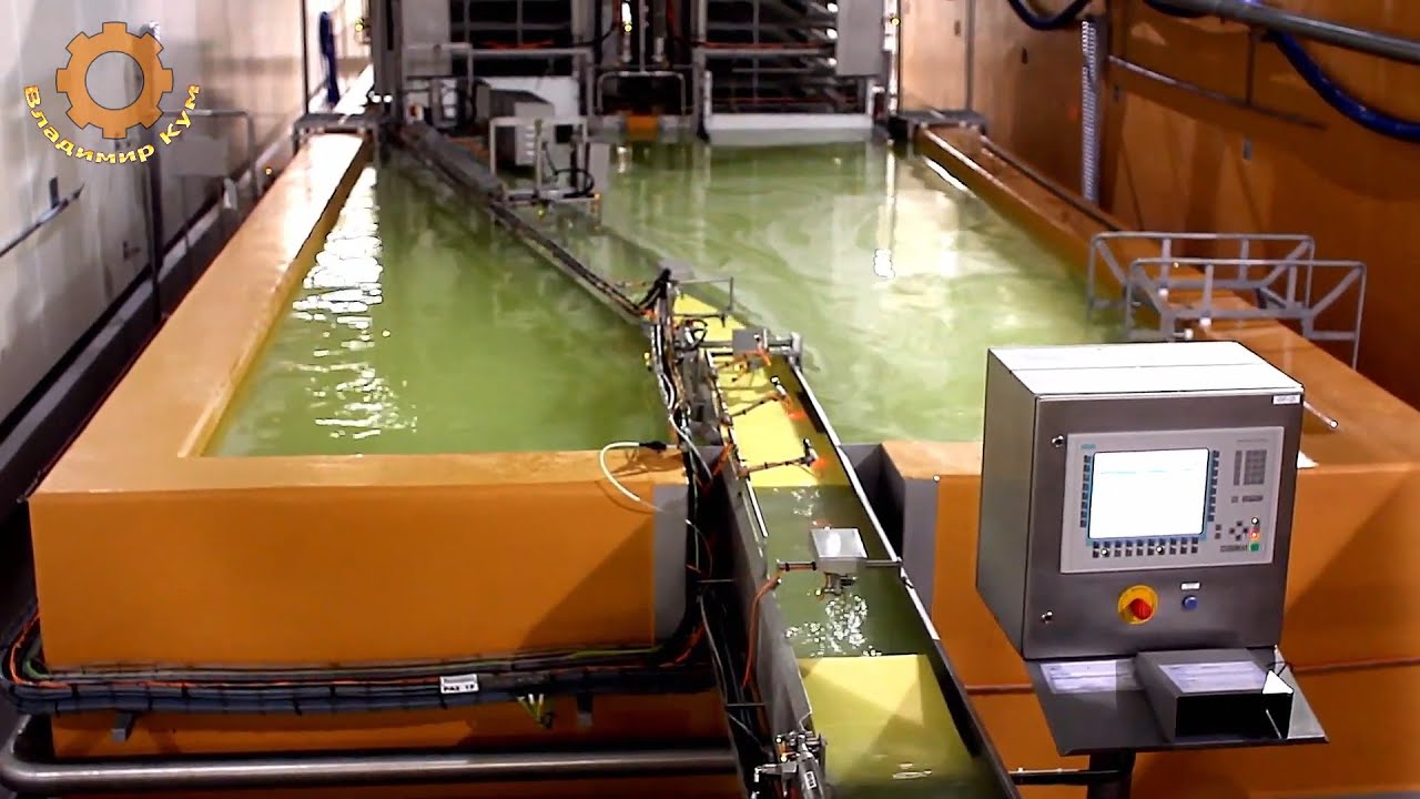 Cheese factory. The amazing process of making cheese - YouTube