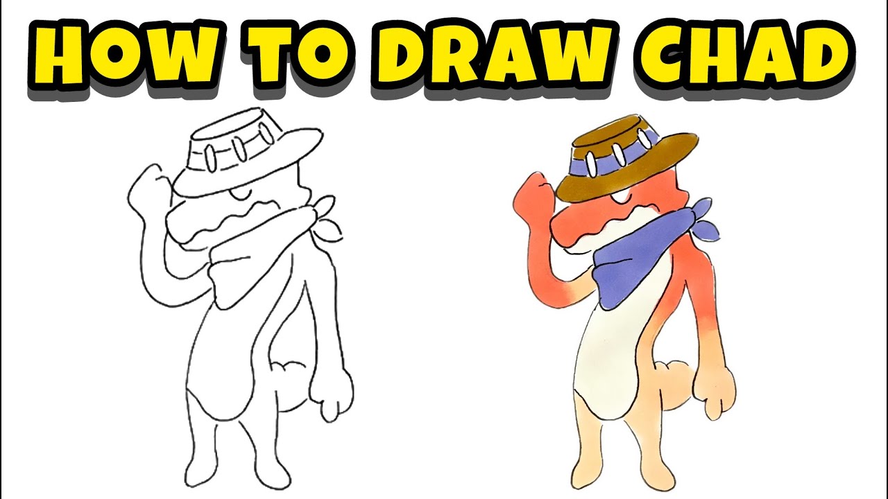 How to Draw Alligator Bandit Chad from Amazing Digital Circus – NPC ...