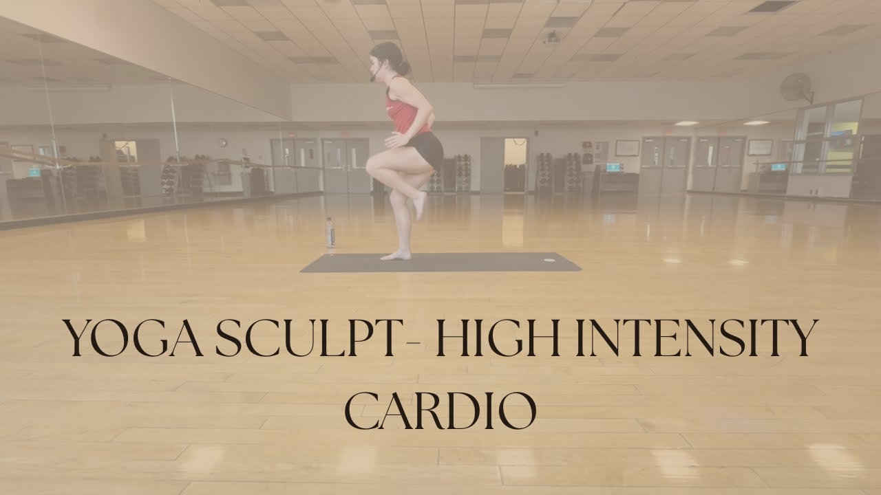 High-Intensity Yoga Sculpt | Intense Full Body Cardio Workout - YouTube