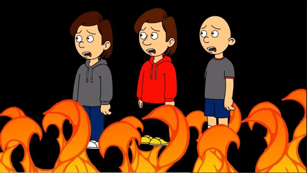 Classic Caillou, Toris and Coris Gets Grounded Intro - YouTube