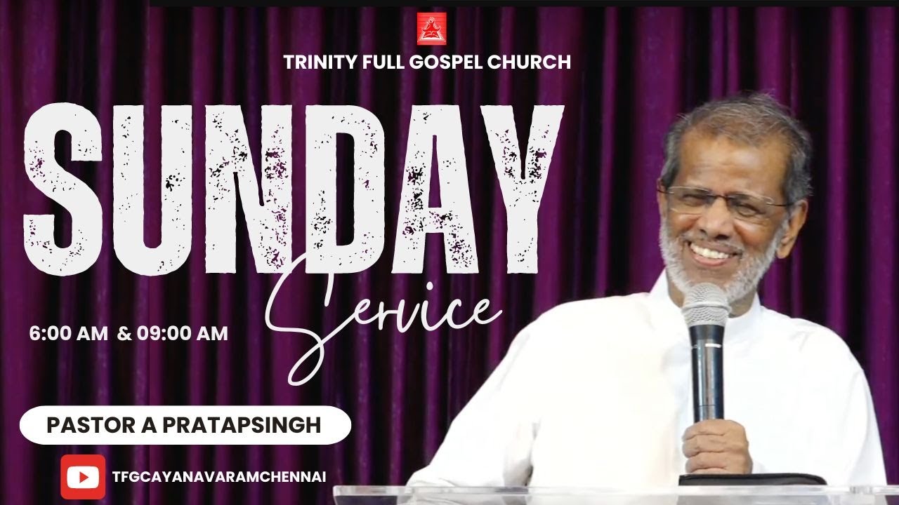 SUNDAY 9 AM SERVICE LIVE | 12 JANUARY 2025 | BRO RAJENDRAN - TFGC - YouTube